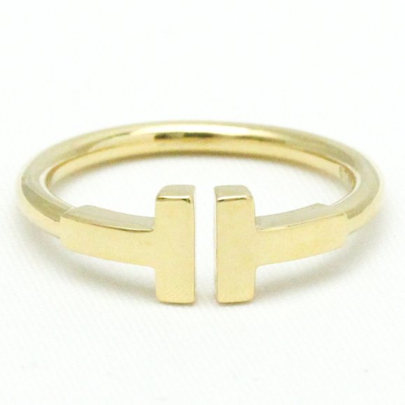 Tiffany & Co. | Jewelry | Tiffany T Wire Ring Yellow Gold 8k Band Ring ...